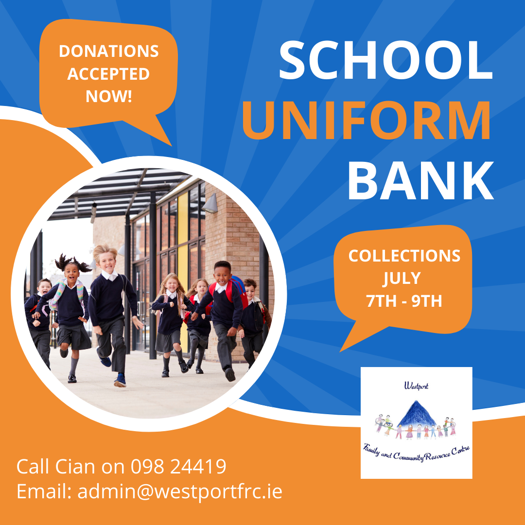 School Uniform Bank 2025 - Westport FRC